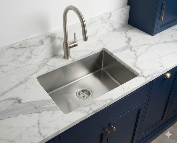 Kitchen Sinks | Single & Double Bowl Sinks - Linea Bathroom